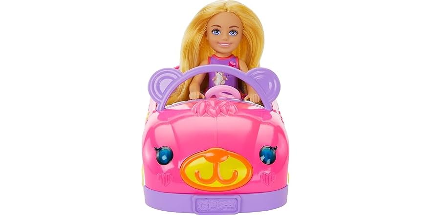 Barbie Chelsea Car Set with Bear
