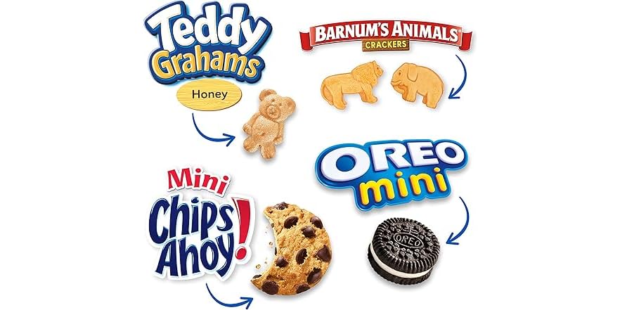 Nabisco Team Favorites Variety Pack 30 Snack Packs