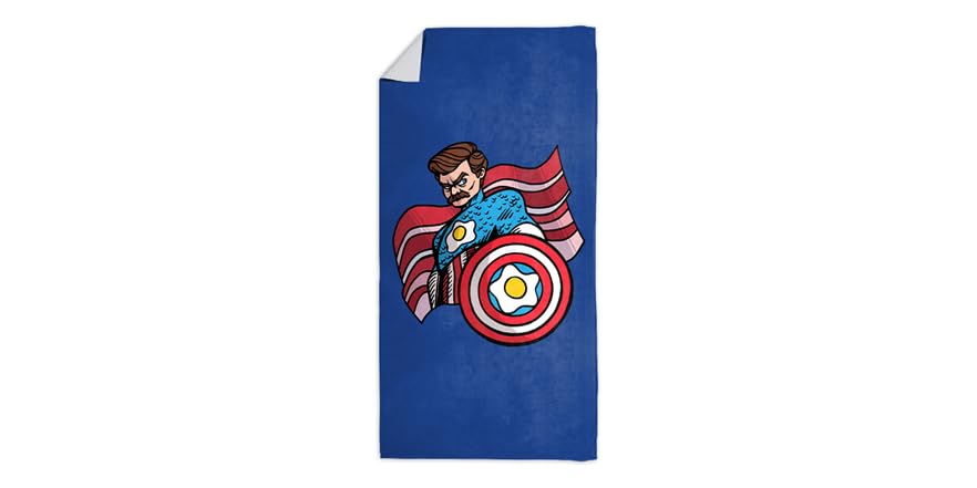 Captain Swanson Beach Towel