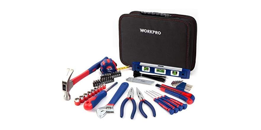 Workpro 100 Piece Home Tool Kit
