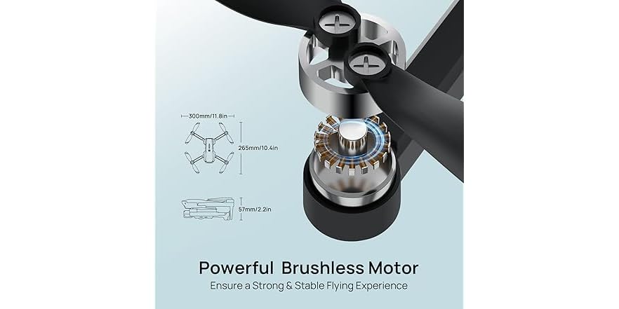 Ameta Drone with 4k Camera (Open Box)