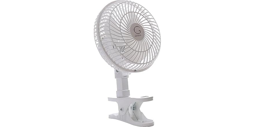 Genesis 6-Inch Clip Convertible Fan