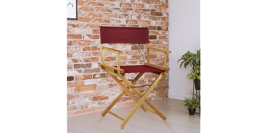 Casual Home Director Chair Canvas, 20"W