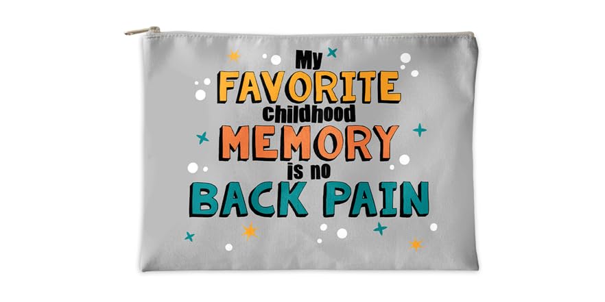Back Pain Accessory Pouch