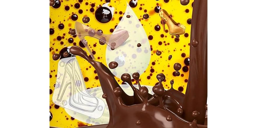 High Heel Chocolate Mold 3d Shoe Candy