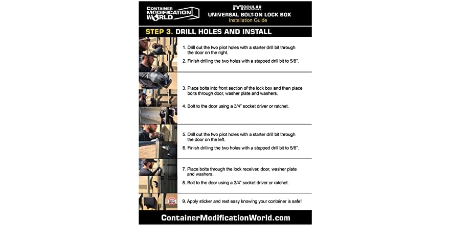 Bolt On Lock Box and FJM 80 mm Lock