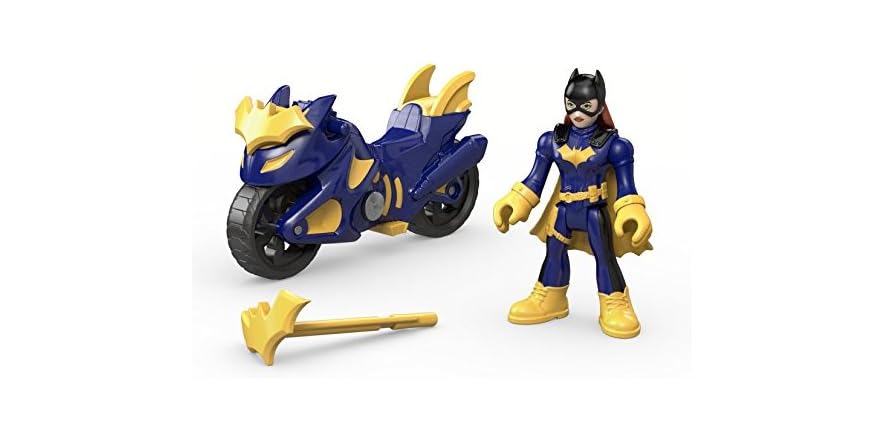 Fisher-Price Imaginext Batgirl & Batcycle Pack Action