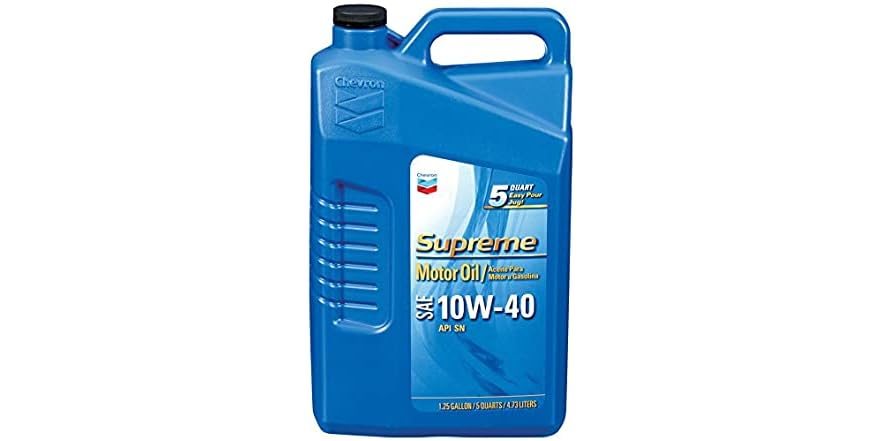 Chevron Supreme Motor Oil, 5Qt