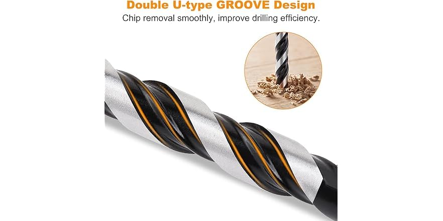 10 PC 1/8"-1/2" Masonry Drill Bit Set