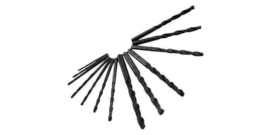 Carbon Steel Drill Bit Set with Case