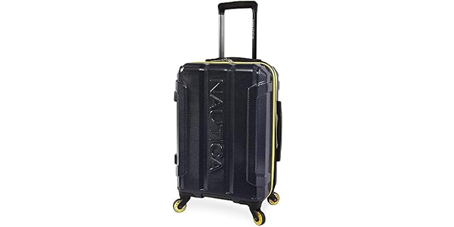 Nautica Maker 21" Carry On Hardside Spinner Luggage (Open Box)