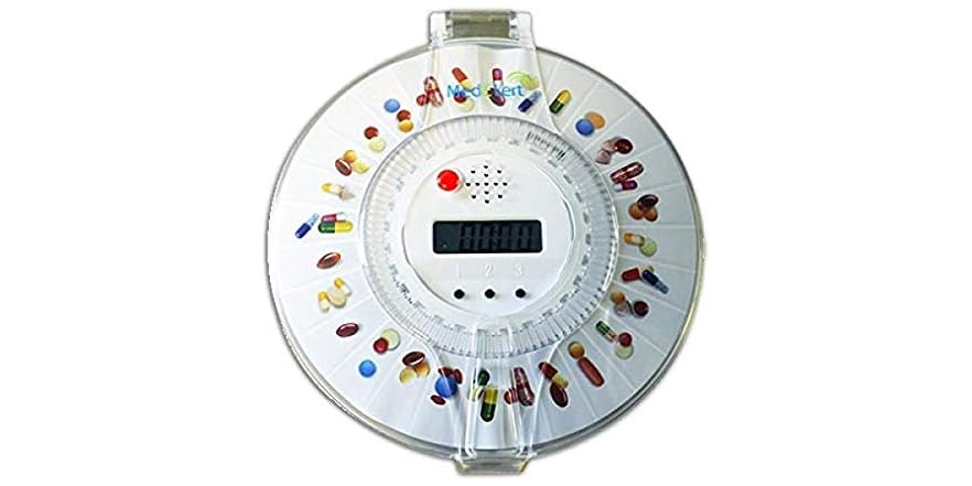 Med-E-Lert Locking Automatic Pill Dispenser