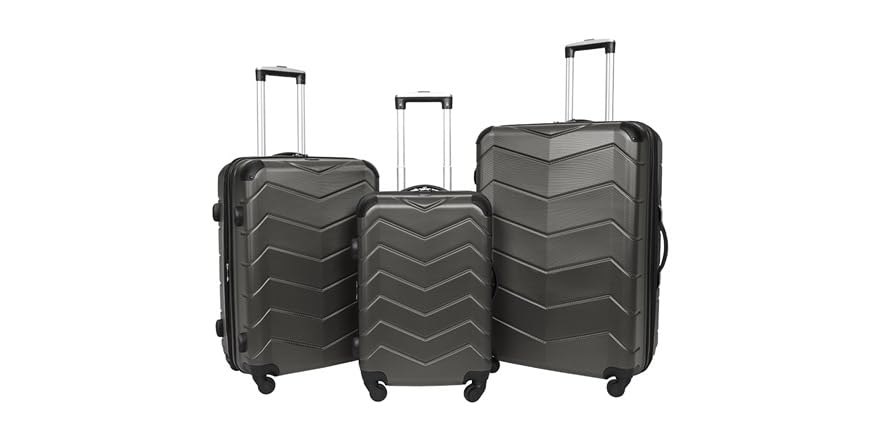 Sharper Image 3 PC Luggage Set(4 Colors)