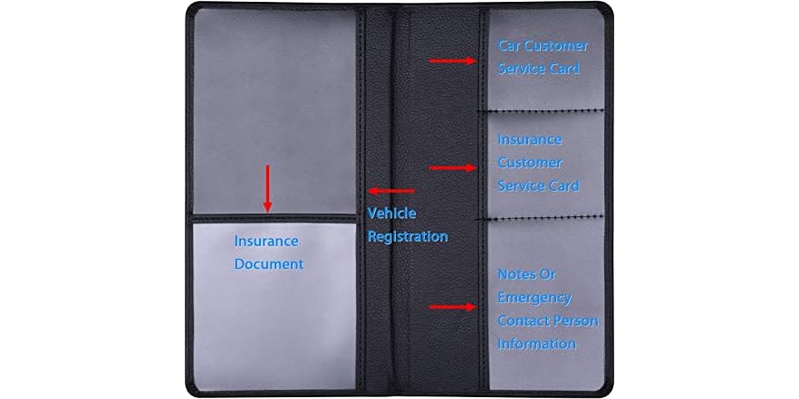 Car Registration and Insurance Holder