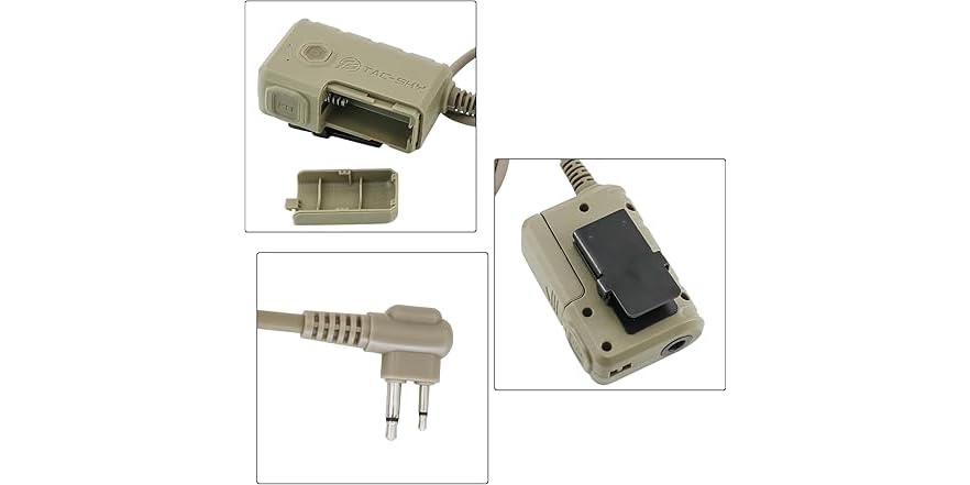 TACGZGJSM Extension Cable PTT Adapter