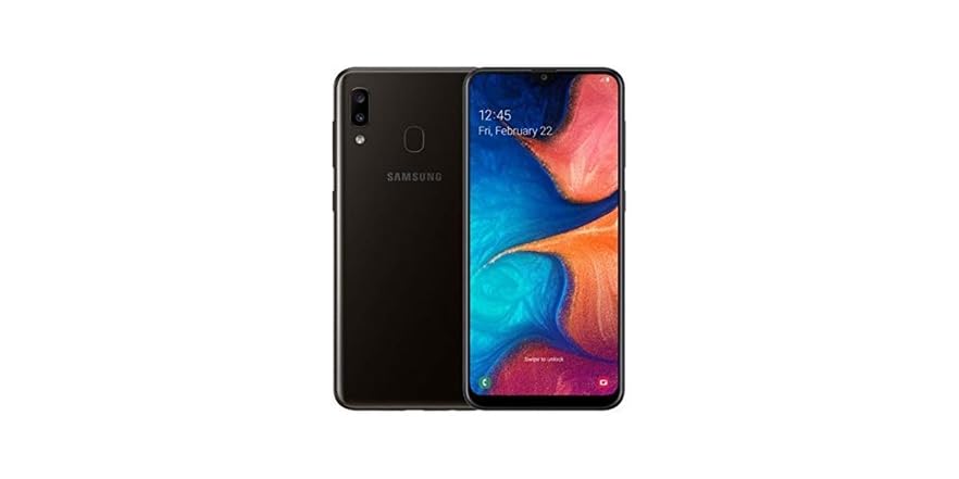 Samsung Galaxy A20 Dual-SIM Phone (GSM Unlocked)(New) (Open Box)