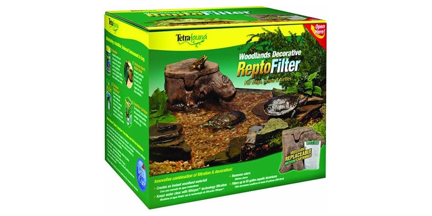 Decorative Woodland Reptile Filter