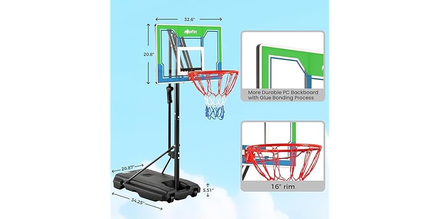 Mayfire BC521524040022 Basketball Hoop