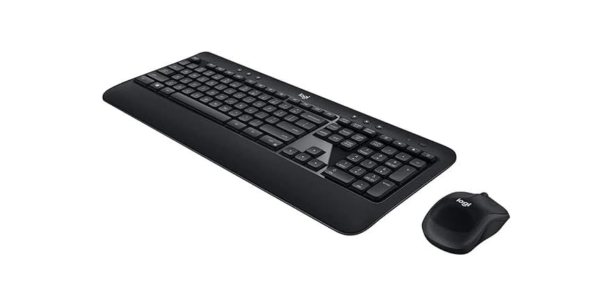 Logitech K540e Wireless Keyboard and M18