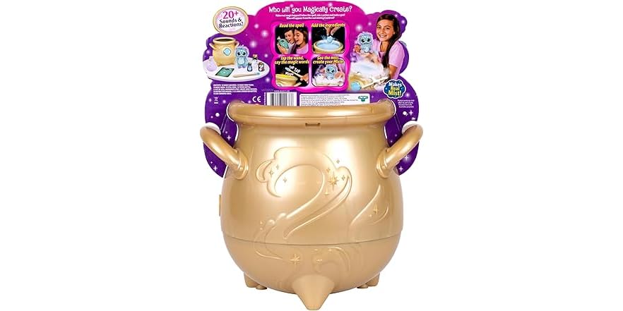 Magic Mixies - Magical Real Misting Gold Cauldron