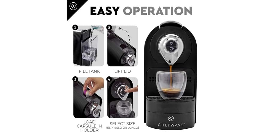 ChefWave Mini Espresso Machine