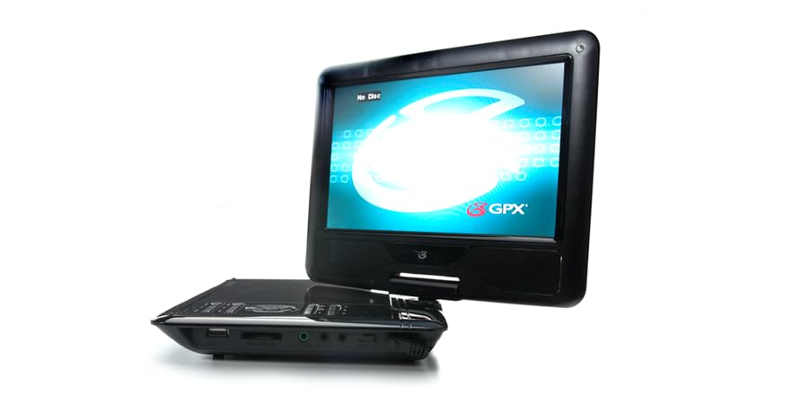 GPX 9" Portable DVD Player - Red