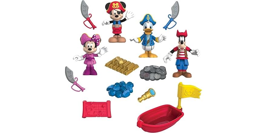 Mickey Mouse Pirate Figure Set