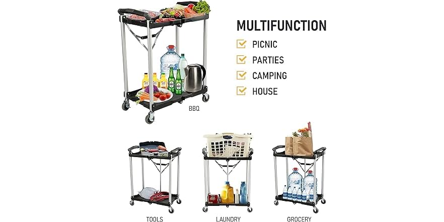Olympia Tools Folding Service Cart