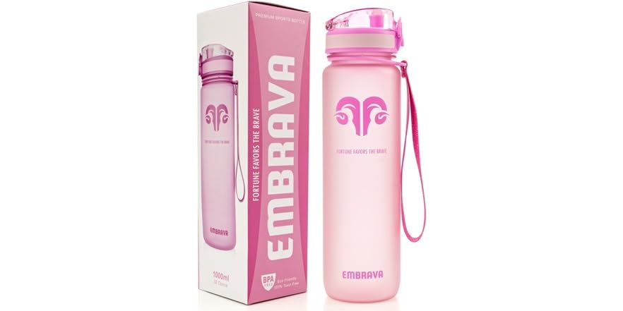 Embrava Best Sports Water Bottle