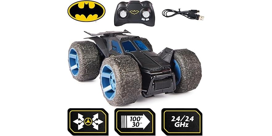 Batman Stunt Force Batmobile, Indoor RC Car