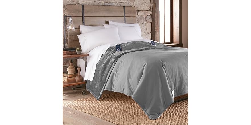 Shavel Velvet Electric Blanket, King