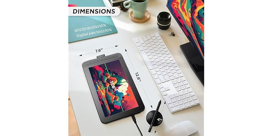 ViewSonic 12" Drawing Tablet | ID1230