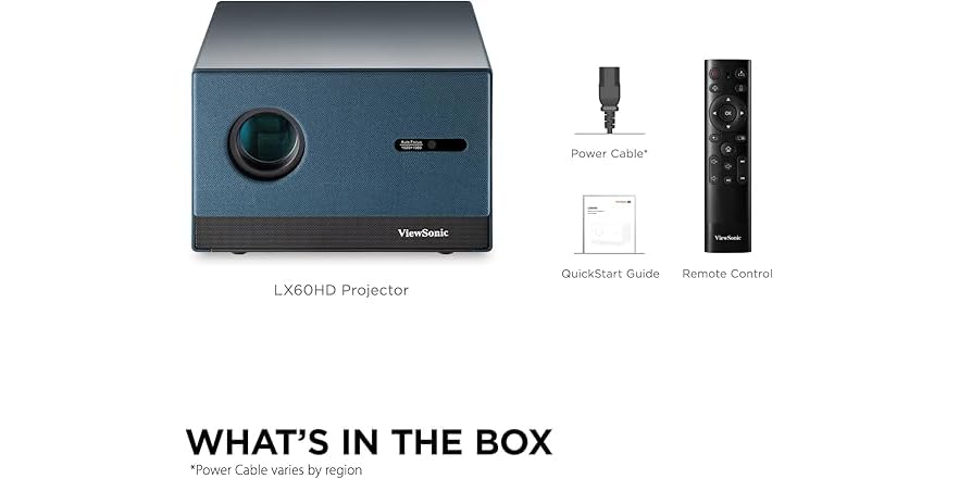 ViewSonic LX60HD-S LED Portable Projector