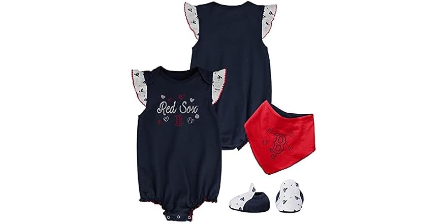 MLB Boston Red Sox 3 Piece Infant Set