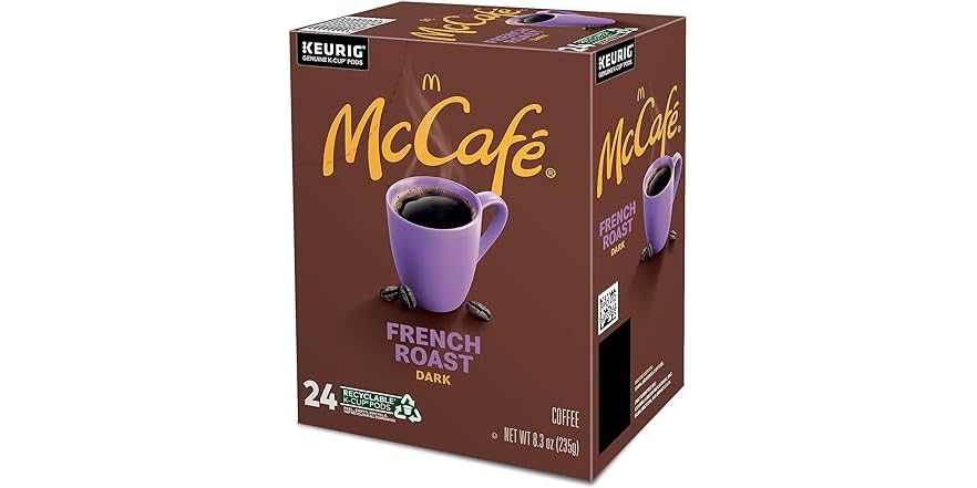 McCafe French Roast K-Cup, 24/bx