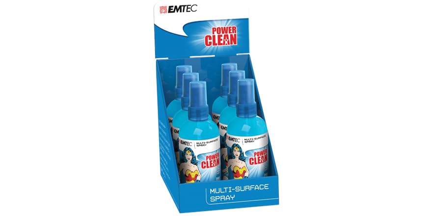 EMTEC Power Clean Cleaning Spray 6-Pack