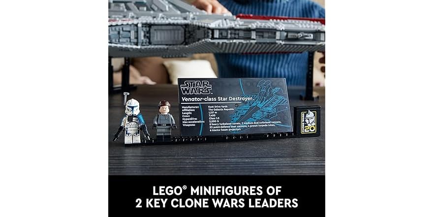 LEGO Star Wars Venator-Class Republic Attack Cruiser, 5,374-pcs