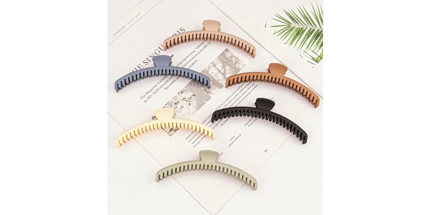 Non-Slip 52 Teeth Claw Clips 12 Pack