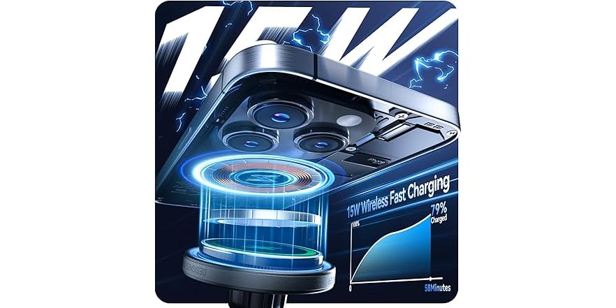 Beser MagSafe Car Mount Charger