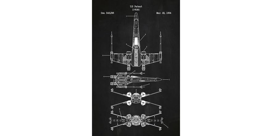 Star Wars X-Wing - Screen Print