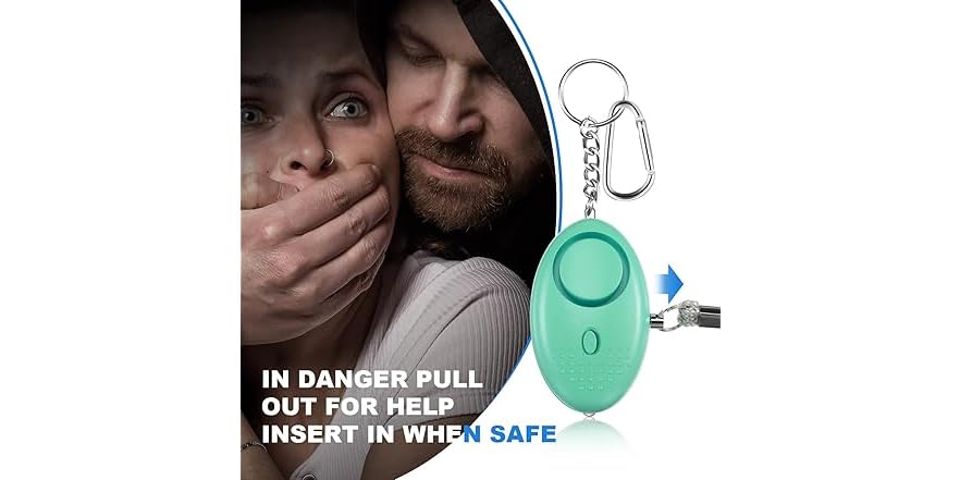 16 Pack Safe Sound Personal Alarm