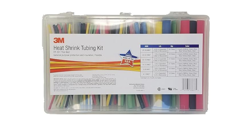 3M FP301-3/32-TO-1/2-ASSRTED