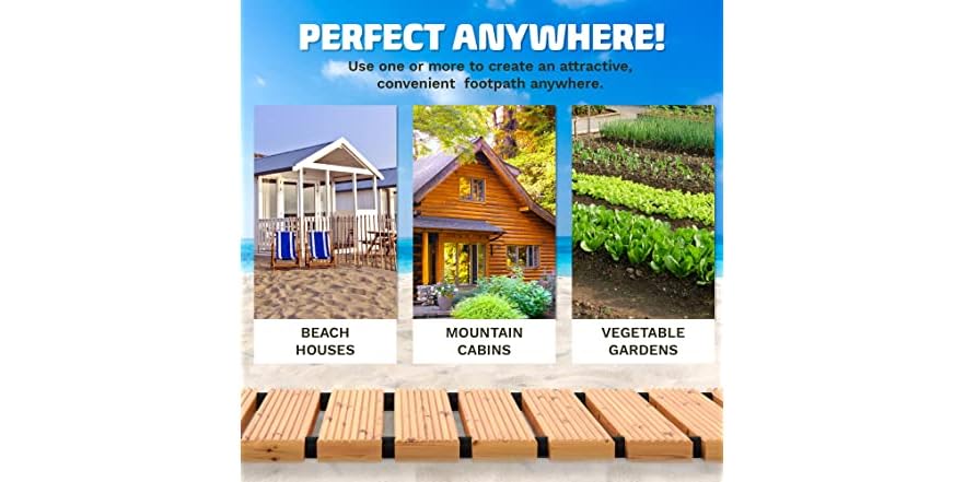 Roll-Out Garden Pathway