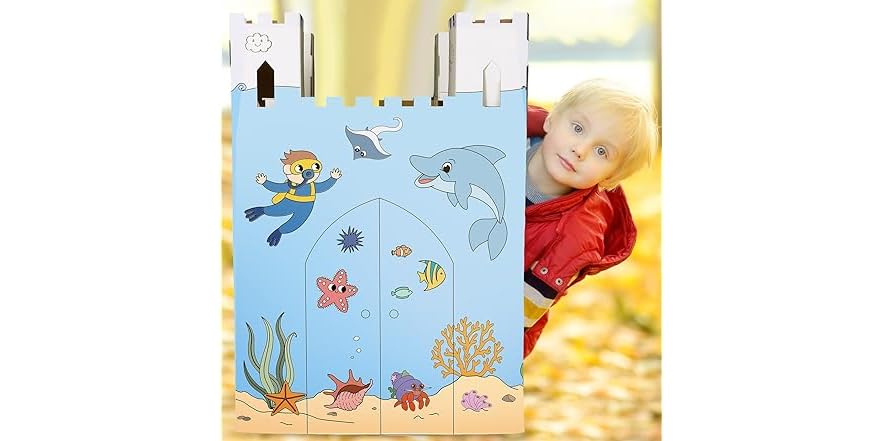 1 PC Under The Sea Cardboard DIY Craft