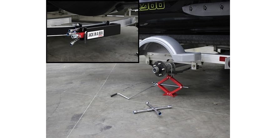 Trailer-Mounted Tire Changing System