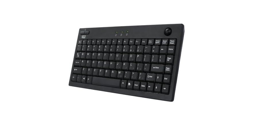 Adesso Mini Trackball Keyboard