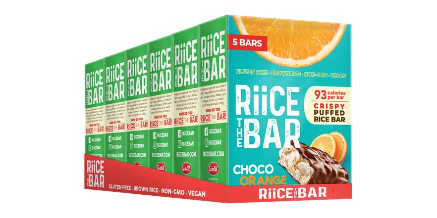 Riice the Bar 30 Pack, Your Choice
