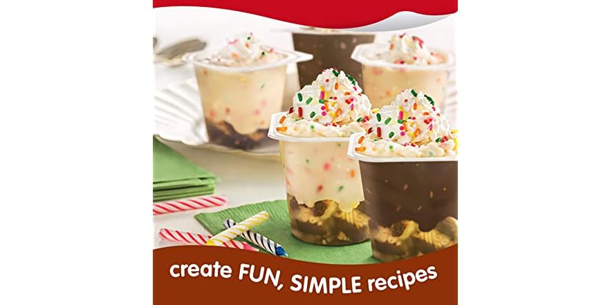 Snack Pack Chocolate & Vanilla Pudding Cups Family Pack 12Count, 6 Pack
