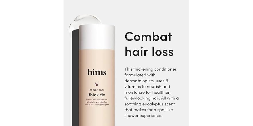 HIMS Thick Fix Hair Thickening Conditioner for Men - 6.4 fl oz
