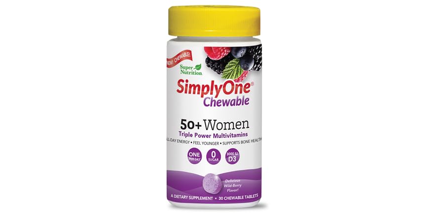SimplyOne Women 50+ Chewable- 2 Pack